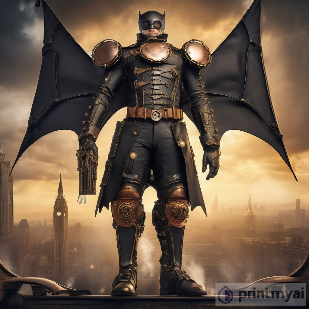 Steampunk Style: A Hero's Victorian Exosuit in Steam-Powered Gotham ...